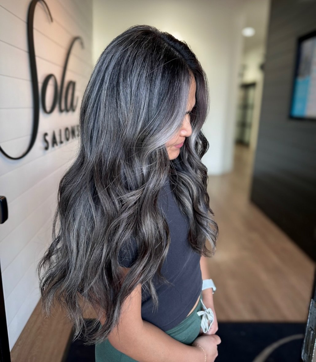 21 Chic Grey Blending Highlights Ideas - Hair Style Nest