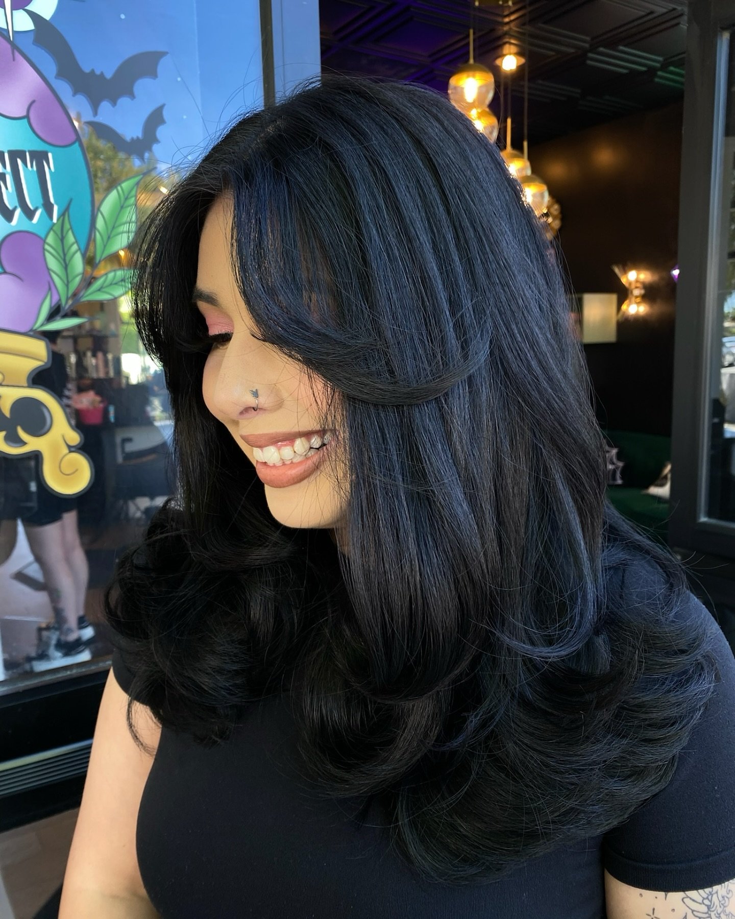 23 Stunning Jet Black Hair Ideas